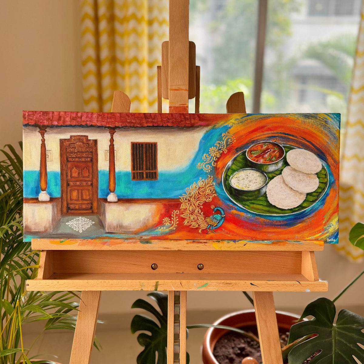 The essence of Tamil Nadu - Painting – Ru&Chai