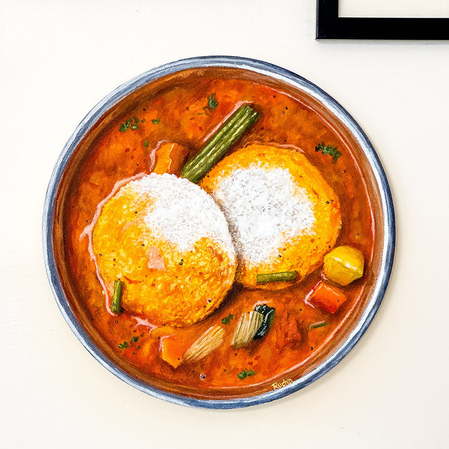 Idli Sambar - Painting – Ru&Chai