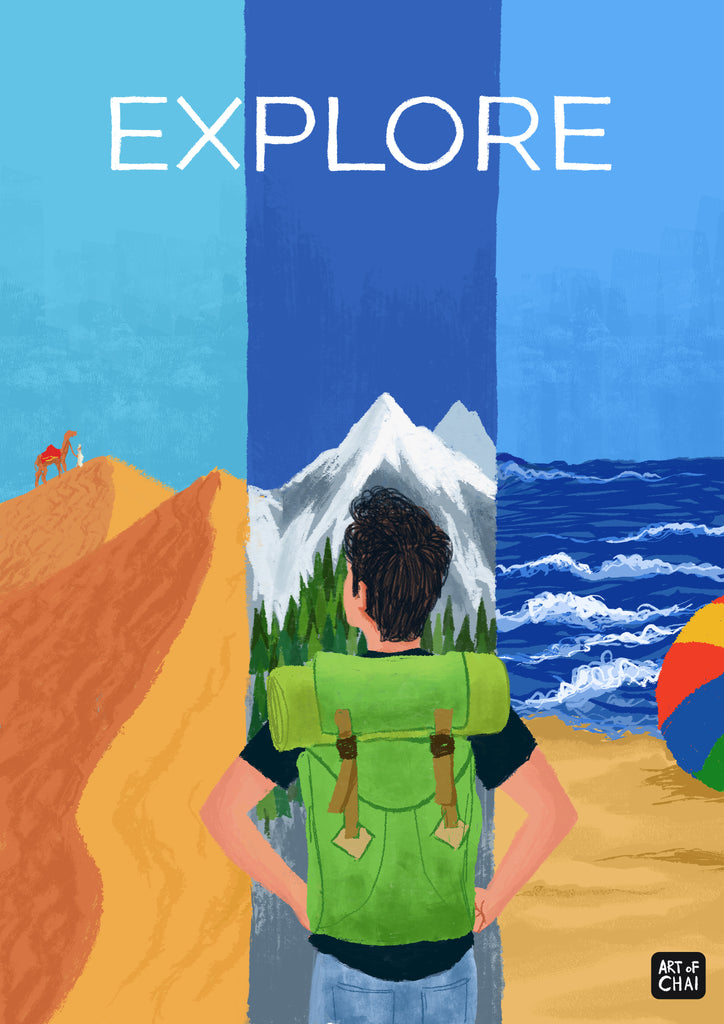 Explore - Poster – Ru&Chai